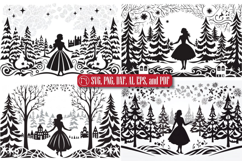 Joyful Yuletide Designs Cut File SVG Bundle - So Fontsy