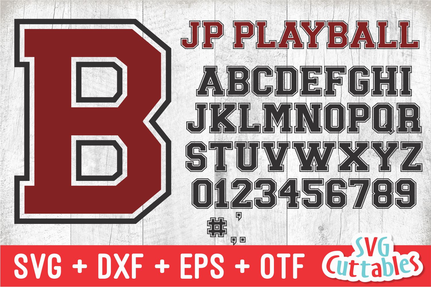 JP Play Ball Font - So Fontsy