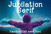 Jubilation Handwritten Serif Font - So Fontsy