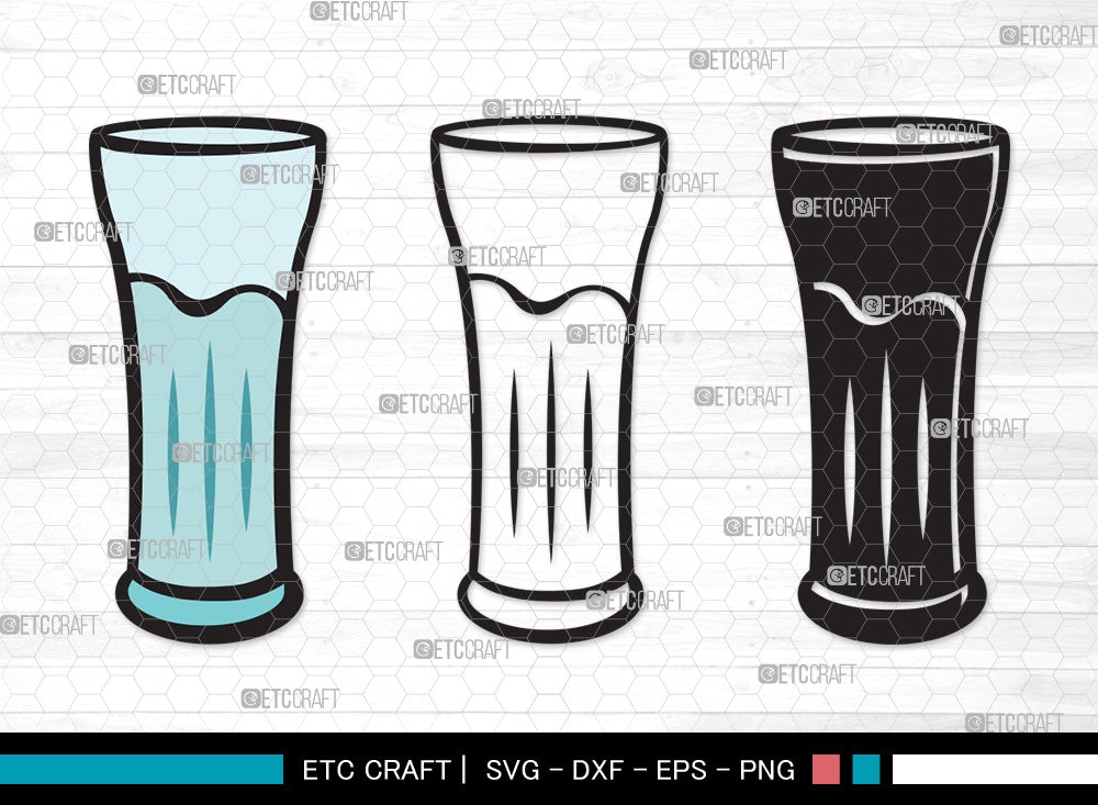 Jug With Glass SVG | Jug Svg | Pitcher Svg | Water Pitcher Svg | Jug ...