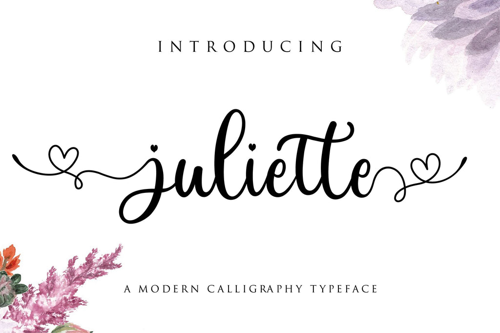 juliette script - So Fontsy