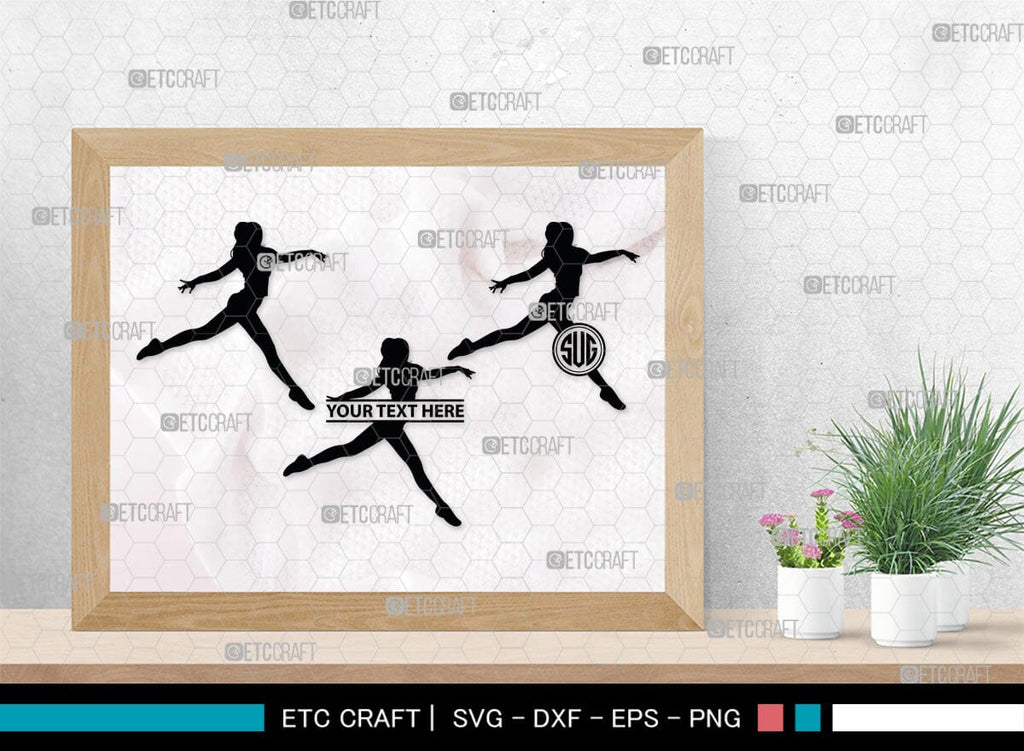 Jumping People Monogram, Jumping People Silhouette, Jumper Svg, Jump ...