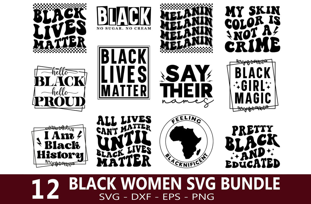 Juneteenth SVG, Black Women SVG, Black girl svg Designs, Black history ...