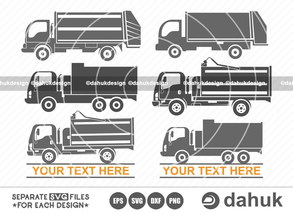 Junk Truck Svg, Junk Truck vector, Junk Truck icon, Junk Truck Split ...