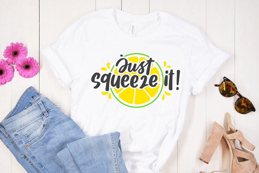 Just Squeeze It SVG Cut File - So Fontsy