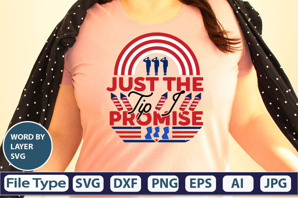 Just The Tip I Promise SVG Cut File - So Fontsy