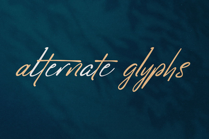 Kalissa script - Latin and Cyrillic - So Fontsy