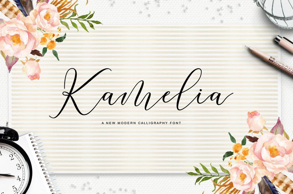 Kamelia Script - So Fontsy