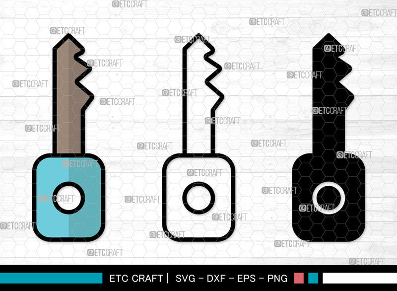 Key Icons Color, Key Svg, Smart Key Svg, Keys, Magic Key, Key Bundle ...