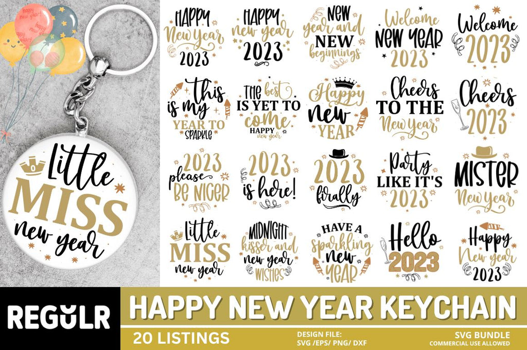 Keychain Mega Bundle |100 keyring included SVG file - So Fontsy