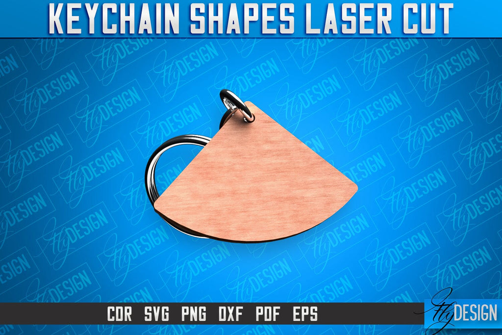 Keychain Shapes Laser Cut SVG | Keychain Laser Cut SVG Design | CNC ...