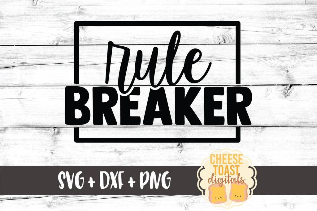 Kid SVG | Rule Breaker - So Fontsy