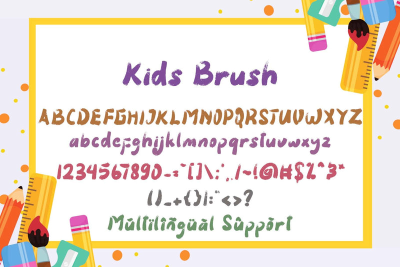 Kids Brush - So Fontsy