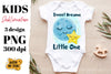 Kids sublimation design/Nursery Posters set 3 design - So Fontsy