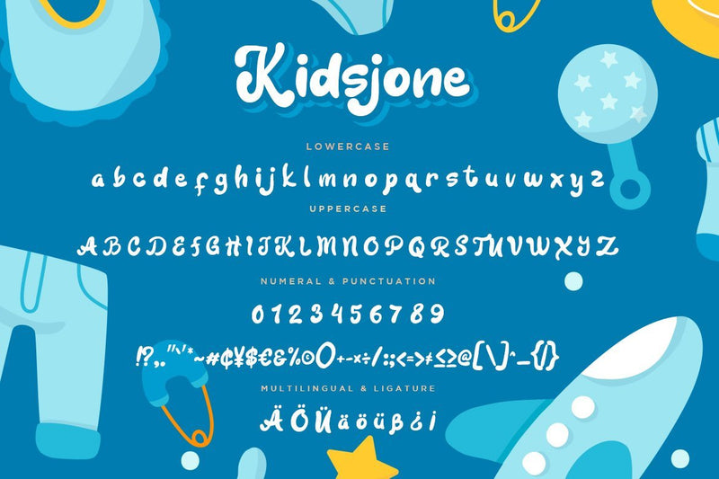 Kidsjone Fun For Kids - So Fontsy