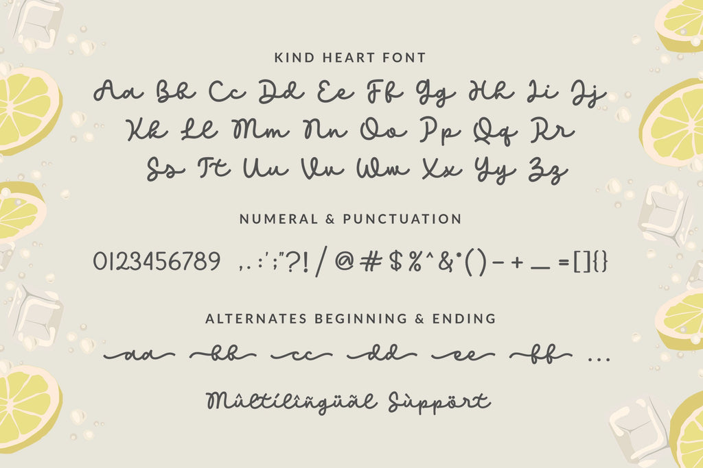 Kind Heart - So Fontsy
