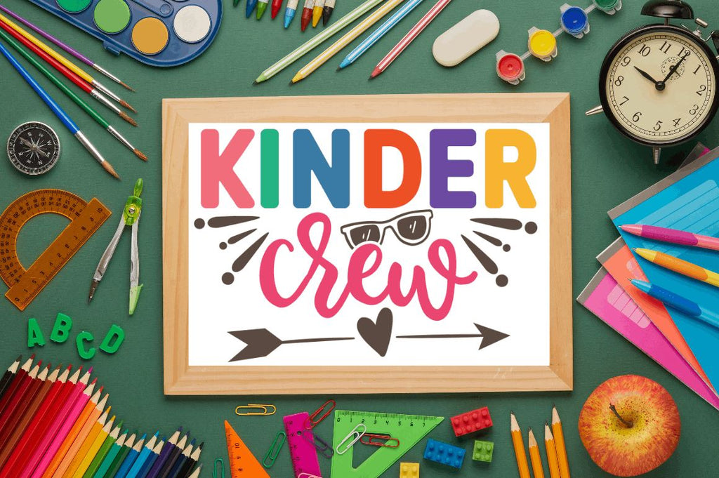 Kinder crew SVG - So Fontsy