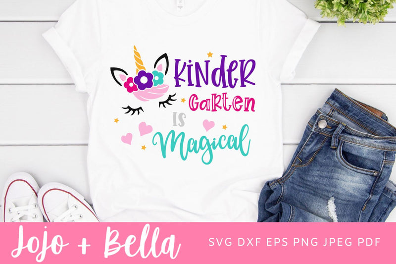 Kindergarten Is Magical Svg, Kindergarten Svg, Back to School Svg, Svg ...