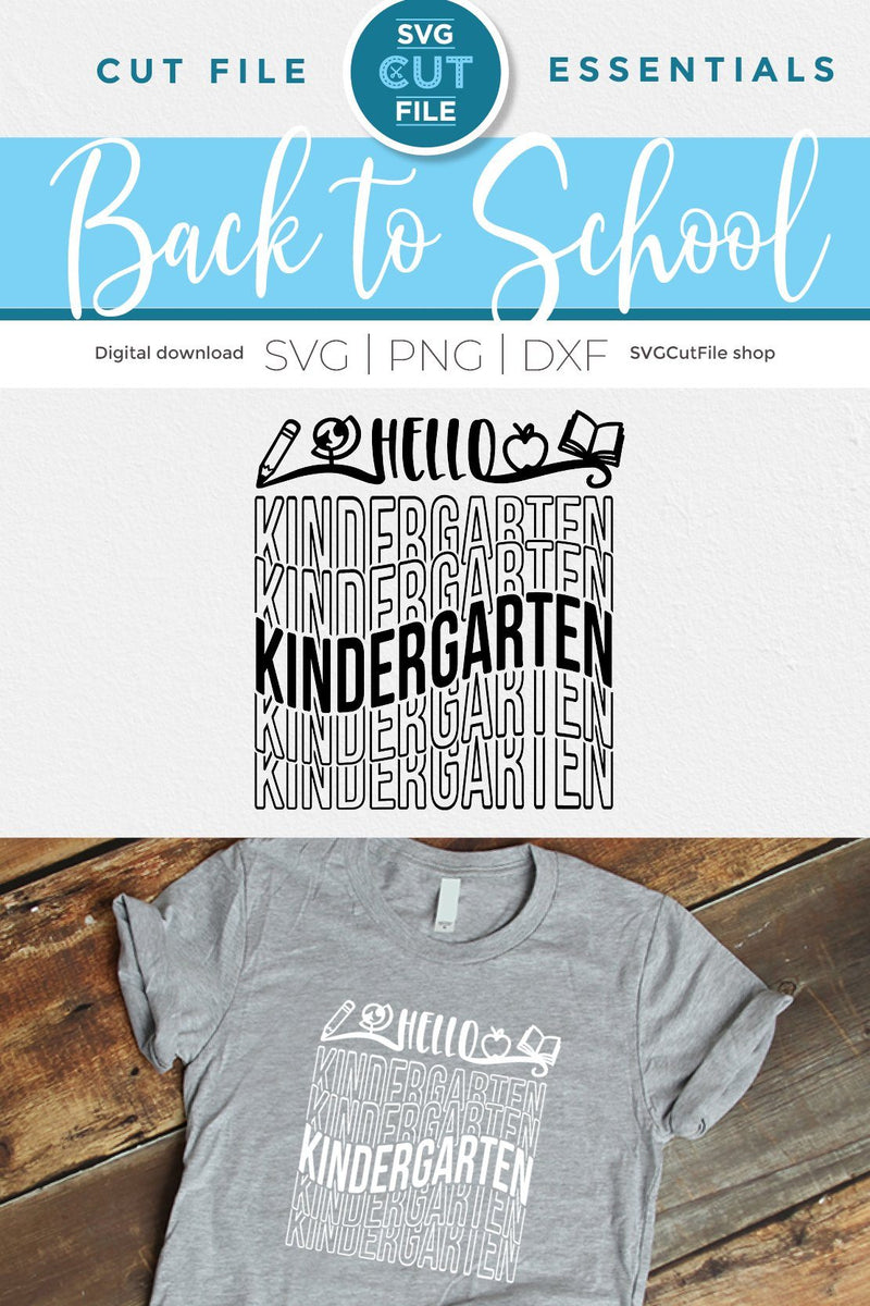 Kindergarten svg - a Kindergarten svg for teacher / Kindergartener - So ...