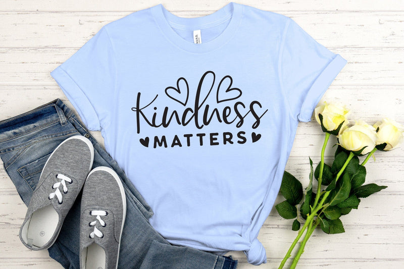 Kindness Matters SVG, Anti Bullying SVG - So Fontsy