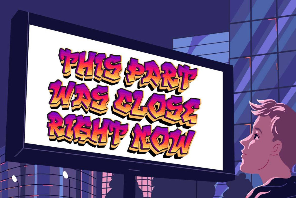 KINGER - Display Graffiti Style Font - So Fontsy