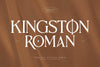 Kingston Roman Typeface - So Fontsy