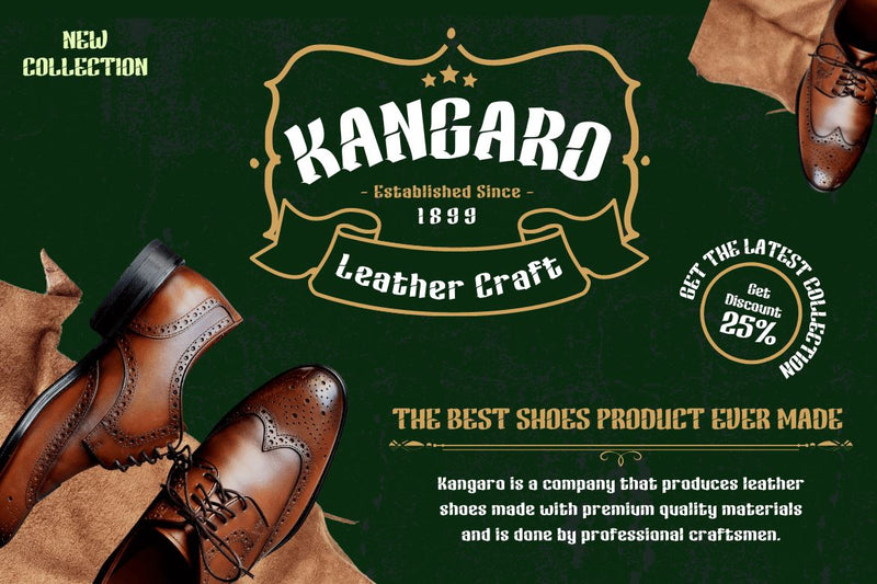 KINURE Blackletter Font - So Fontsy