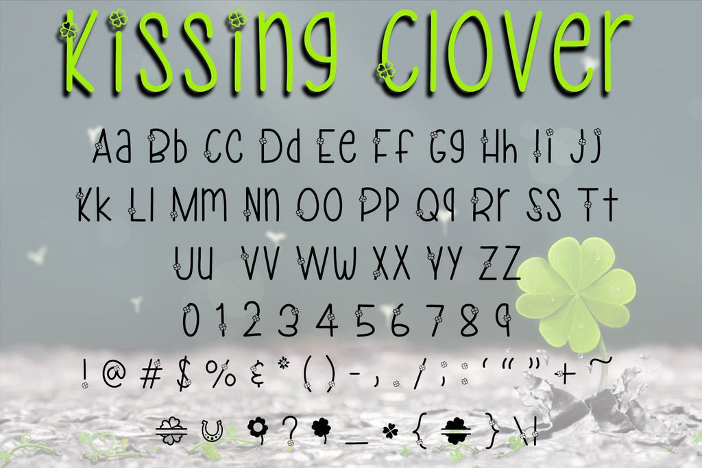 Kissing Clover - So Fontsy