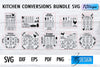 Kitchen Conversions Laser Cut SVG | Kitchen SVG Design | CNC files - So ...