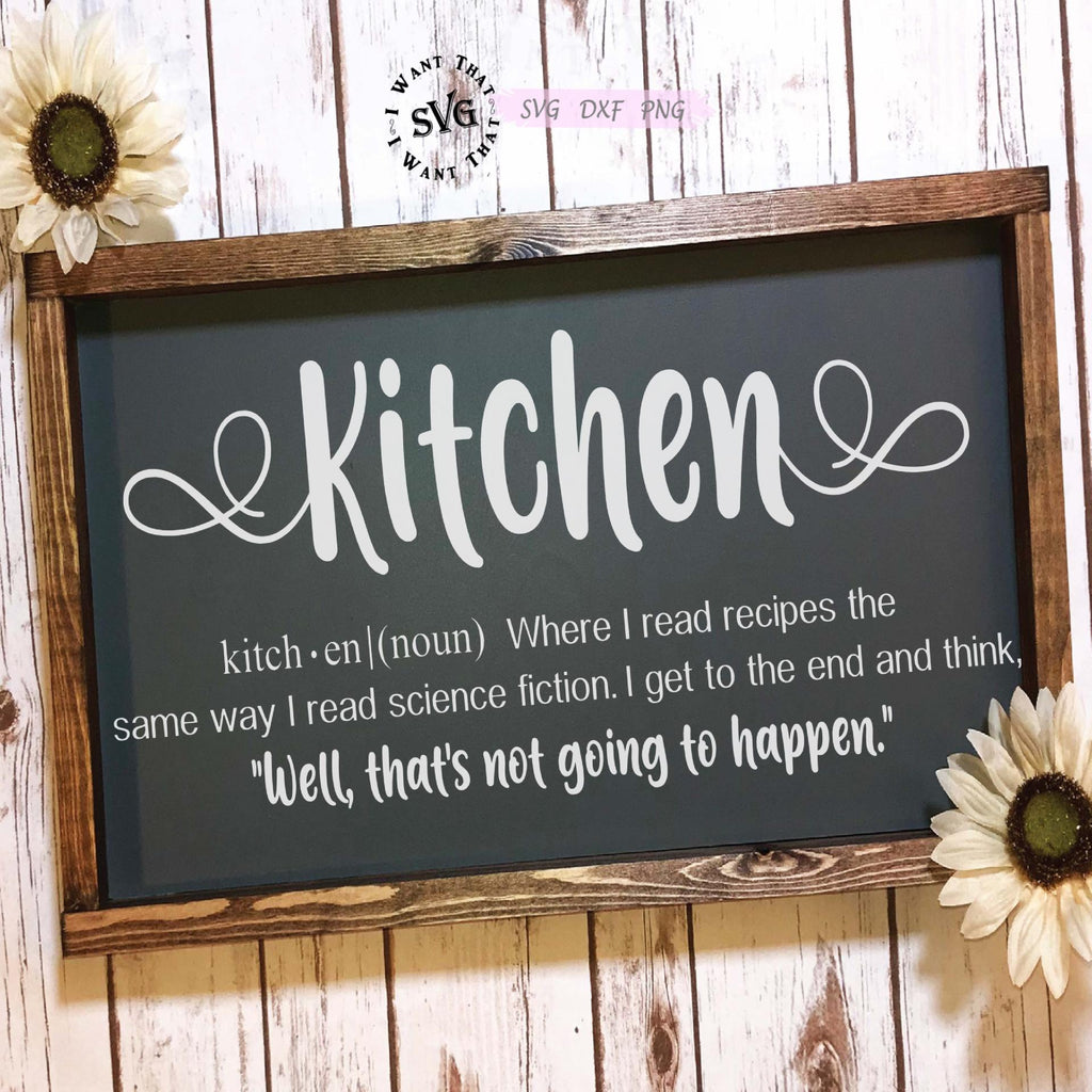 Kitchen Noun - So Fontsy