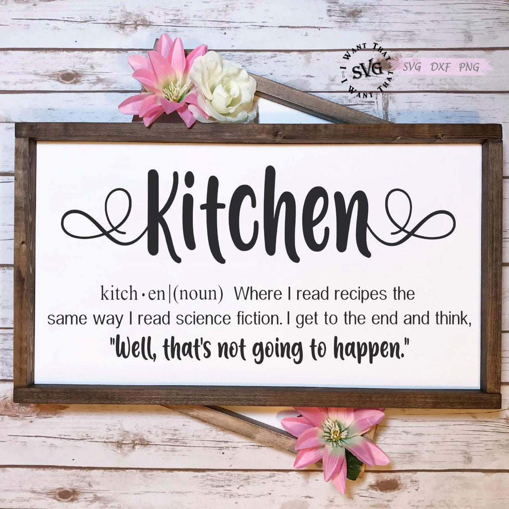 Kitchen Noun - So Fontsy