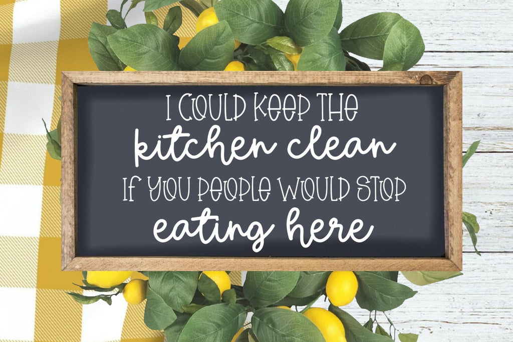 Kitchen Quotes SVG Bundle I Funny Kitchen Sign SVG Bundle - So Fontsy