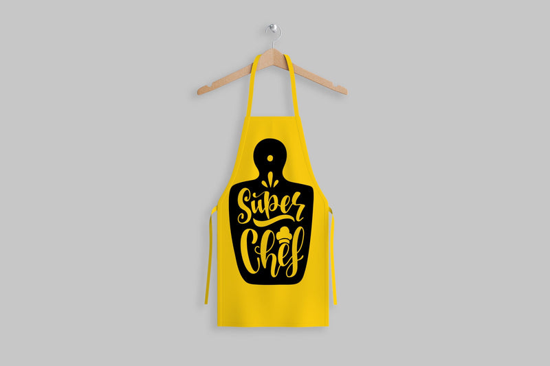 Kitchen SVG hand lettering "Super Chef" - So Fontsy