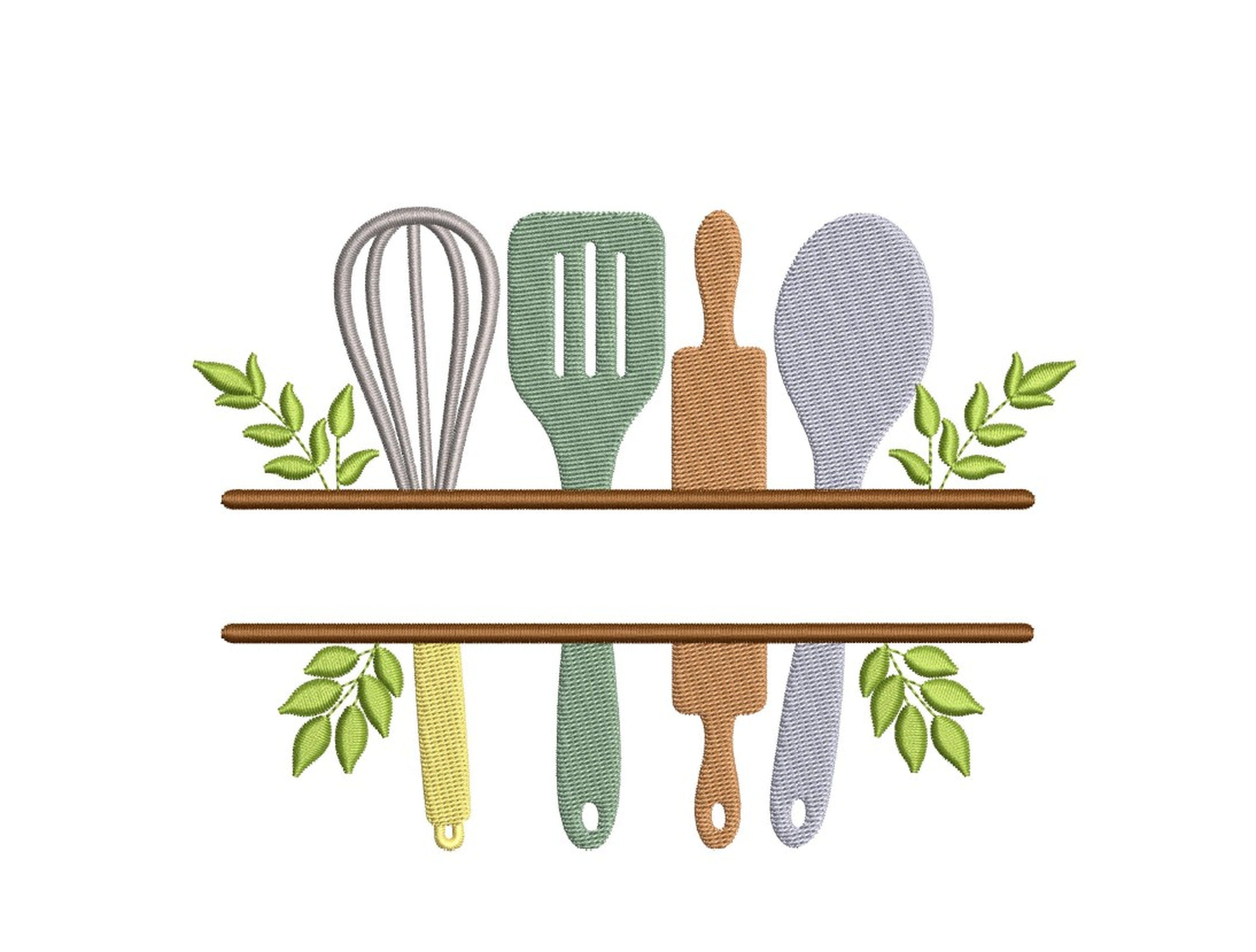 Cooking Applique Designs
