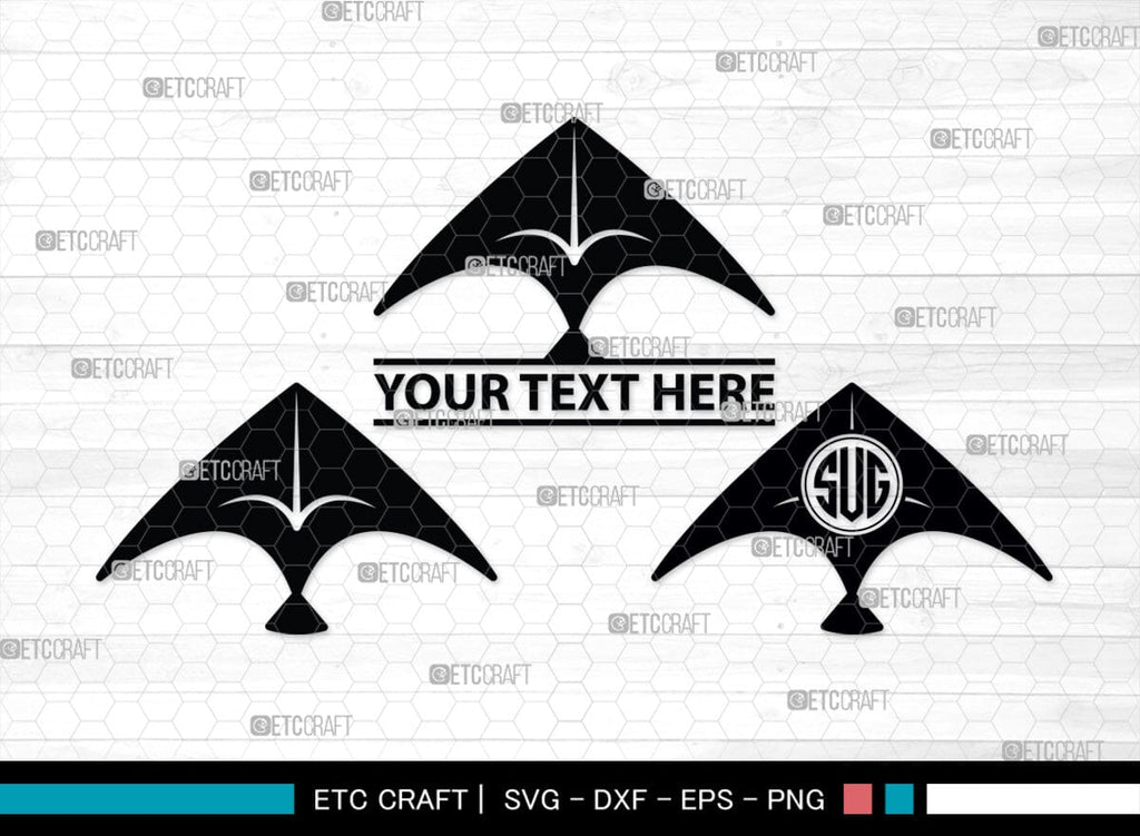 Kite Monogram, Kite Silhouette, Kite SVG, Flying Kite Svg, Kids Svg ...