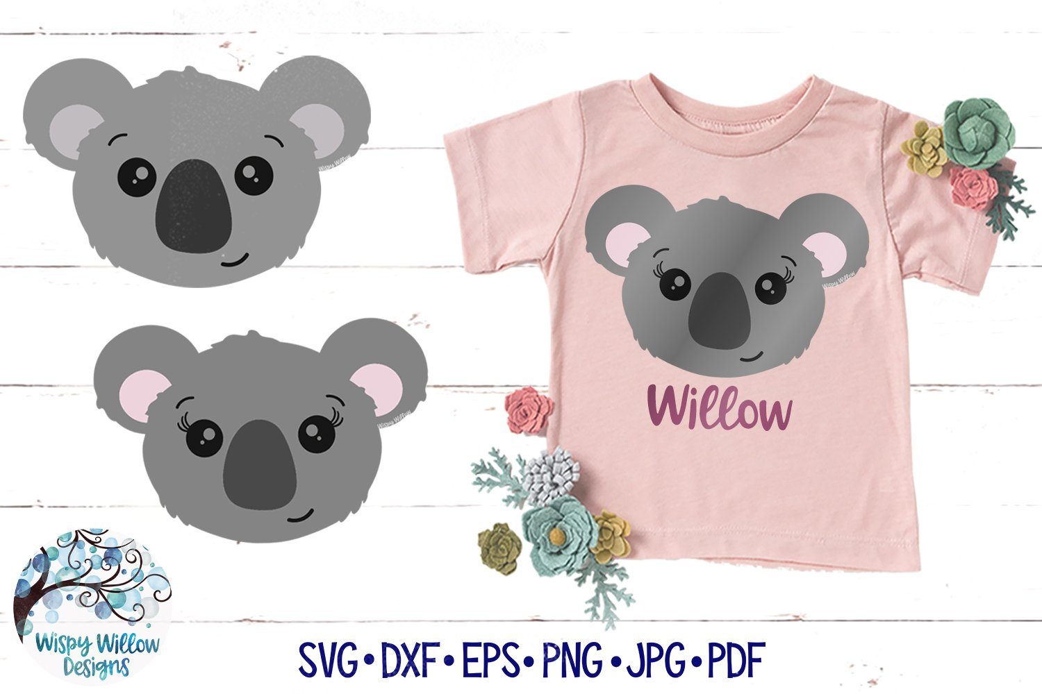 Koala Face SVG - So Fontsy
