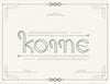 Koine Display Typeface - So Fontsy