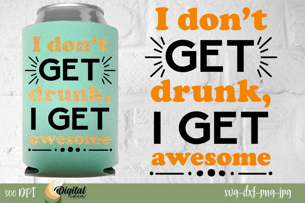 Koozie SVG. Funny Quote SVG. Sarcastic Quote SVG - So Fontsy