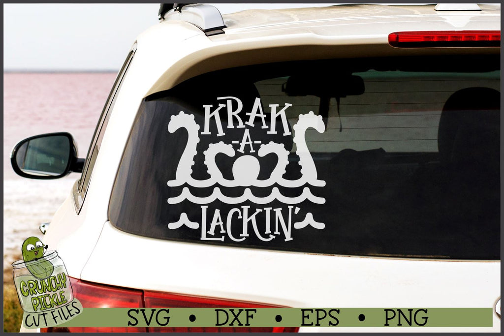 Krak-a-Lackin' Pirate SVG File - So Fontsy