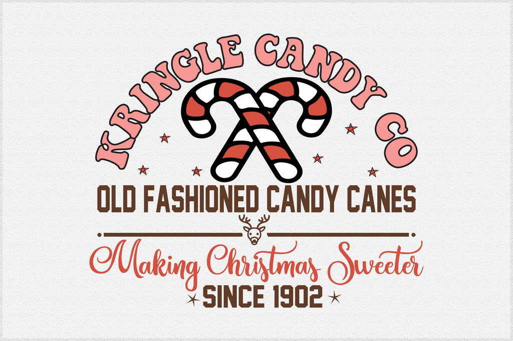 Kringle Candy Co Christmas - So Fontsy