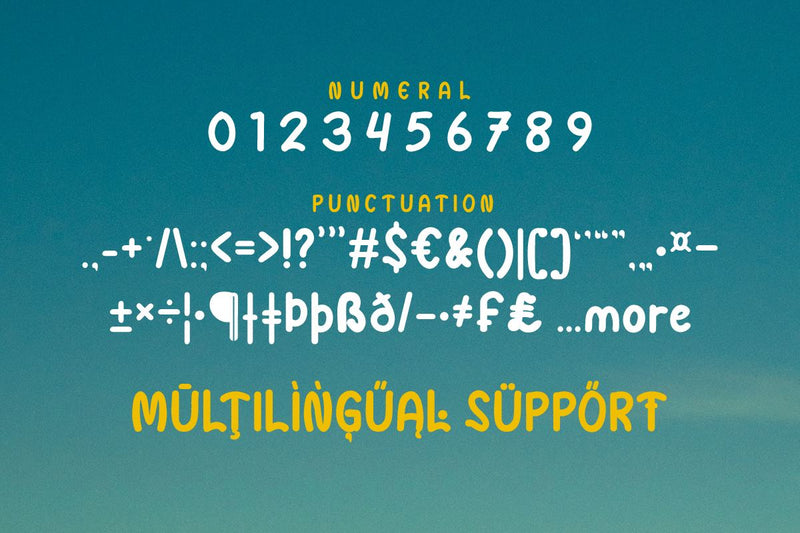 KYRAL | Summer San Serif Display - So Fontsy