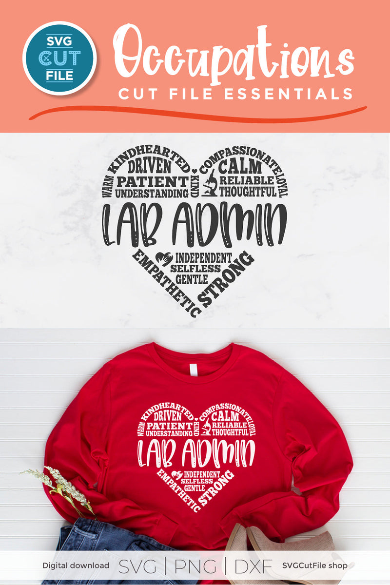 Lab admin svg, lab administrator svg - So Fontsy