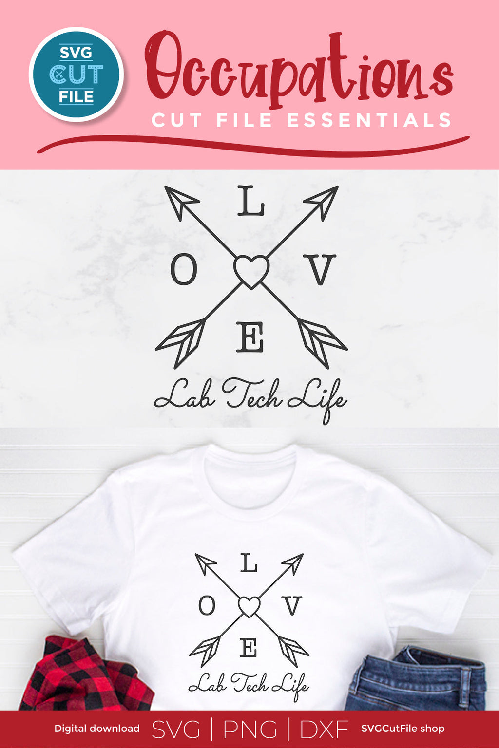 Lab Tech svg - a laboratory tech svg with arrows design - So Fontsy