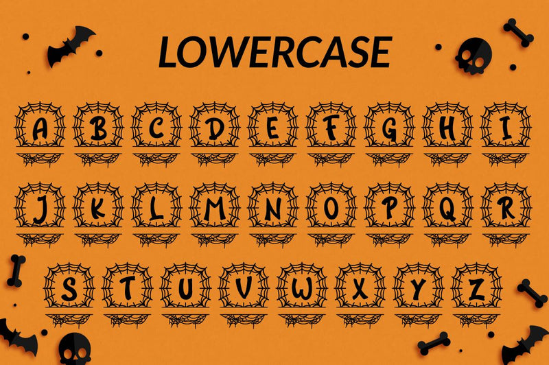 Laba - Halloween Monogram - So Fontsy