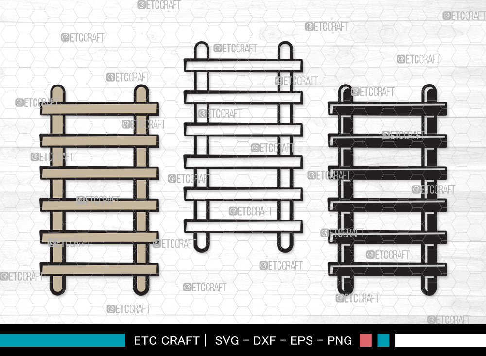 Ladder Clipart SVG, Step Ladder Svg, Ladder Svg, General Ladder Svg ...