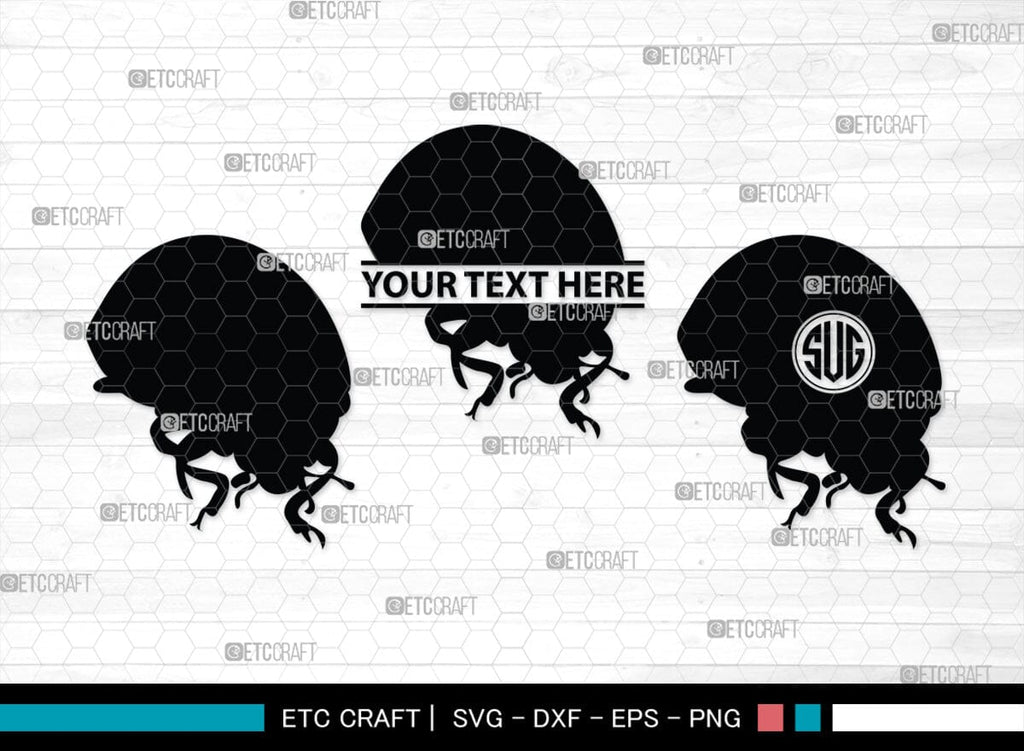 Ladybug Monogram, Ladybug Silhouette, Ladybug SVG, Beetle Svg, Bug Svg ...
