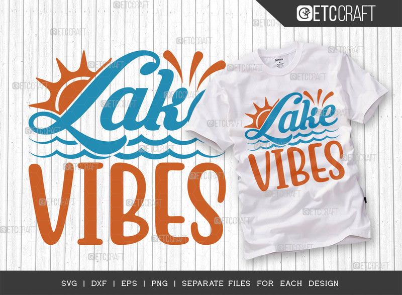 Lake Vibes SVG Bundle, Lake Svg, Lake Life Svg, Canoe Svg, Kayak Life ...