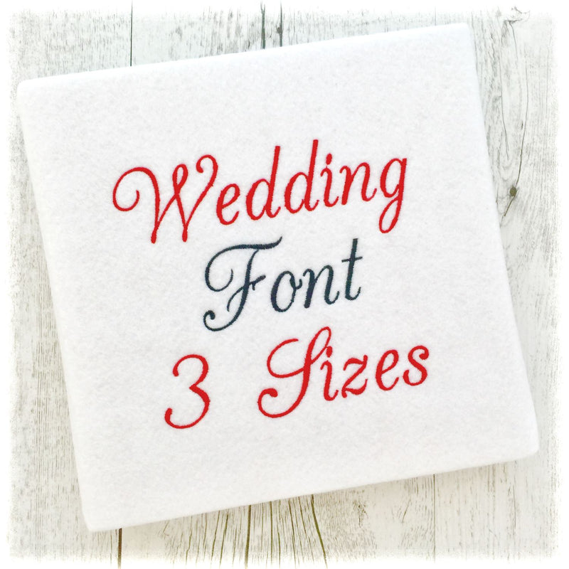 Large Embroidery Fonts for PES Machine Script BX Designs - Large Fonts ...