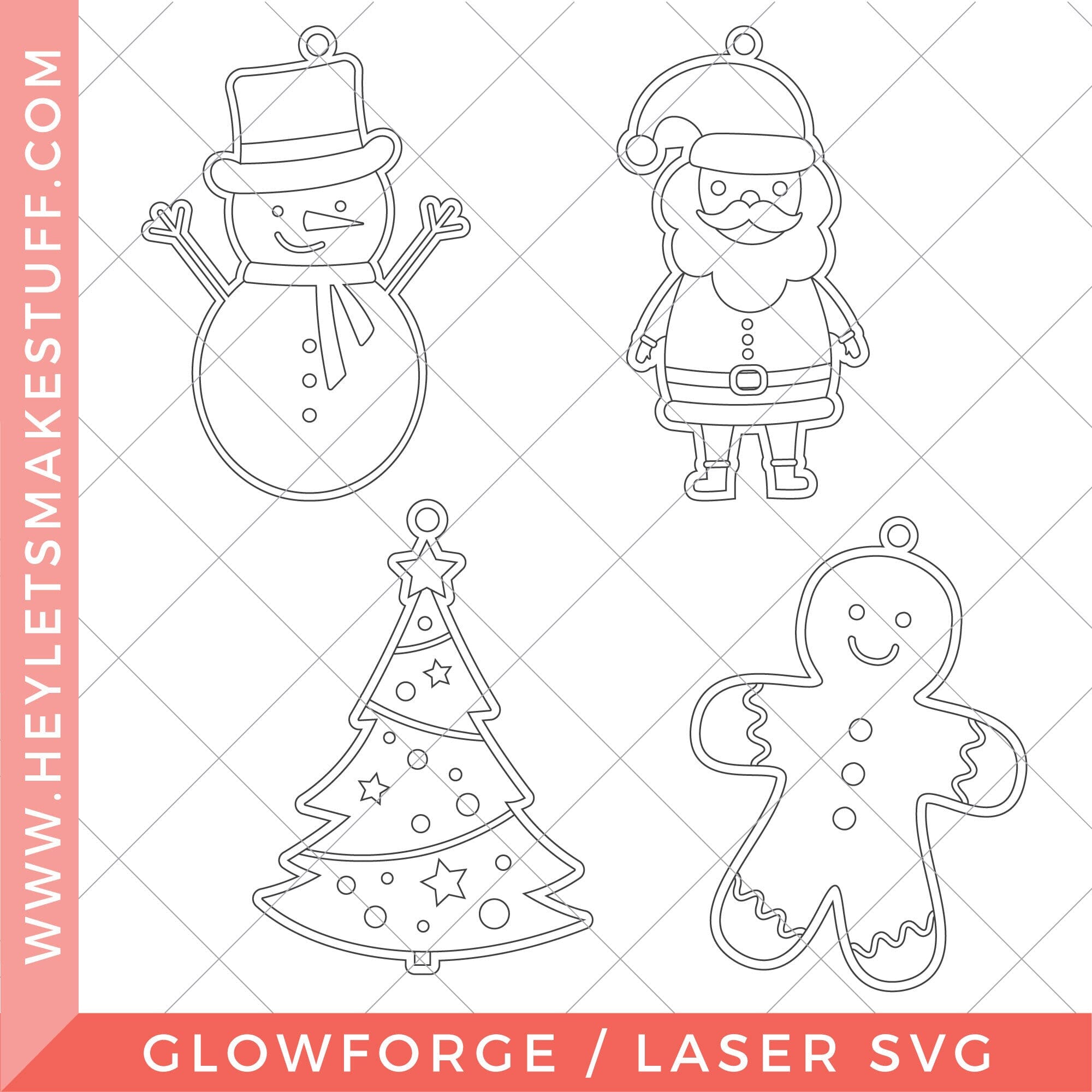 coloring pages christmas ornaments cut out