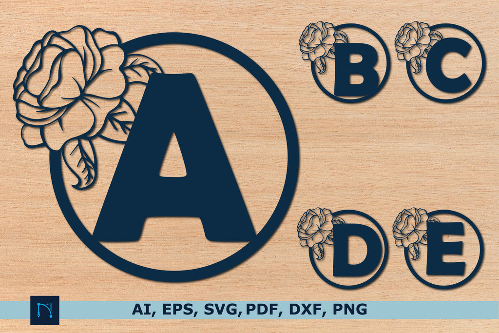 laser cut alphabet sign SVG bundle - So Fontsy